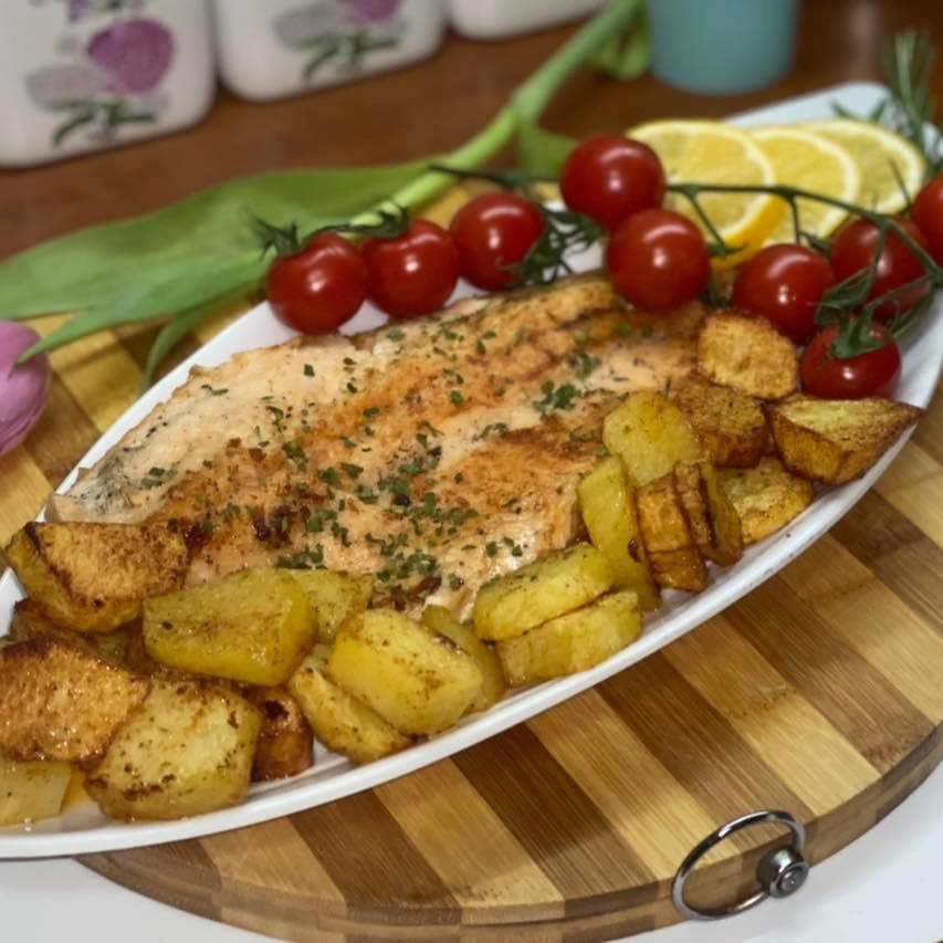 Za sve ljubitelje ribe: Napravite losos pastrmku sa krompirom na Letin ...