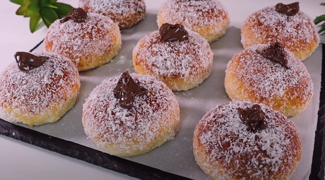 Krofne iz rerne punjene nutelom | Stvar ukusa