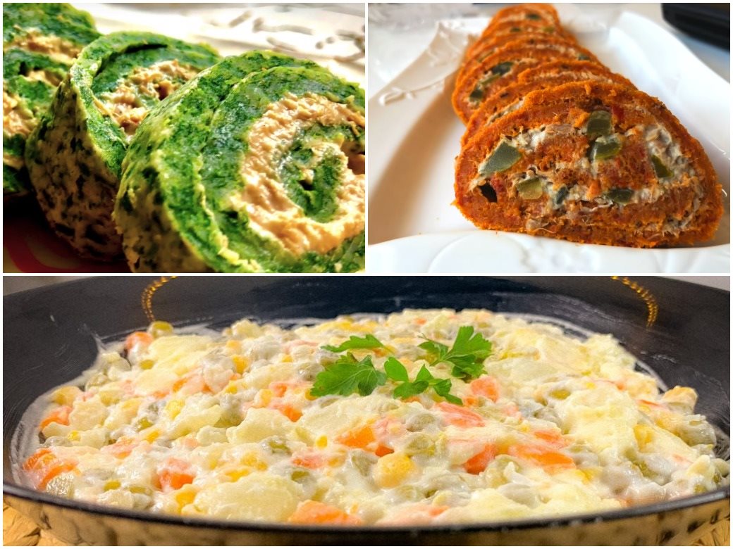 Recepti za posni rolat i rusku salatu | Stvar ukusa