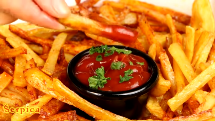 Kako se pravi hrskavi pomfrit iz rerne | Stvar ukusa