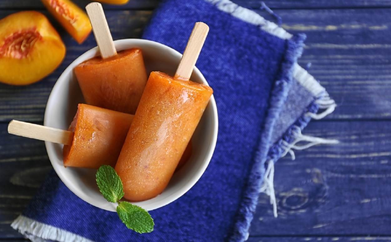 Domaći sladoled od breskve bez šećera recept | Stvar ukusa