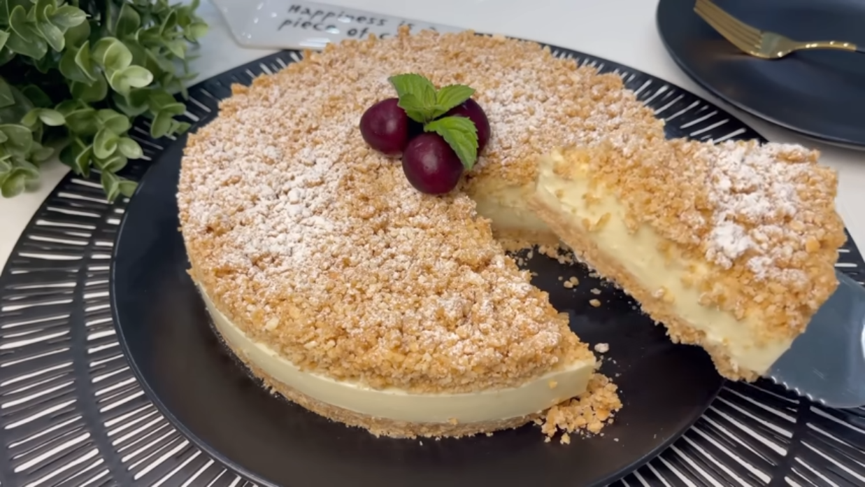 Recept za keks tortu sa belim filom | Stvar ukusa