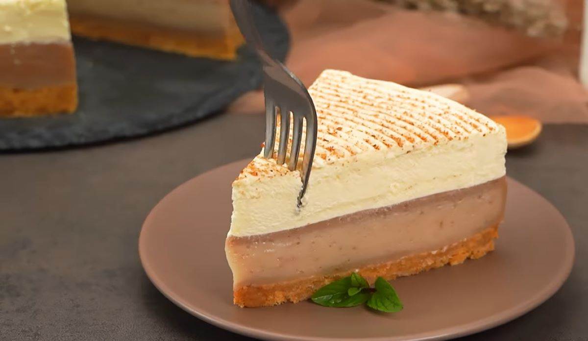 Keks torta sa dva fila recept | Stvar ukusa