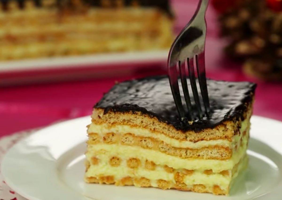 Recept za kolač sa keksom i žutim filom | Stvar ukusa