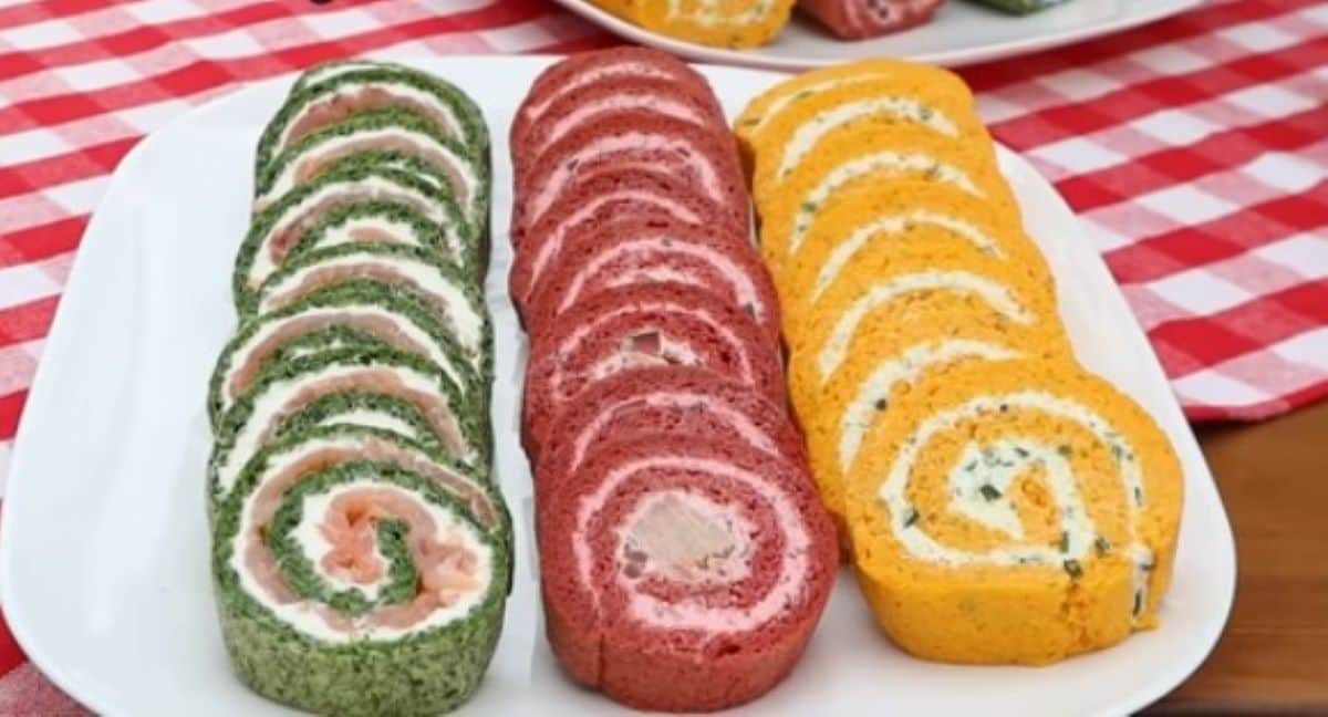 Recept za 3 šarena slana rolata | Stvar ukusa