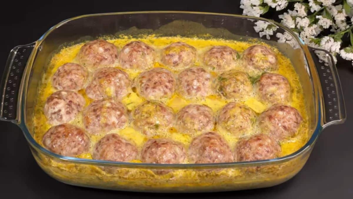 Recept za ručak - ćufte iz rerne sa žutim sosom | Stvar ukusa