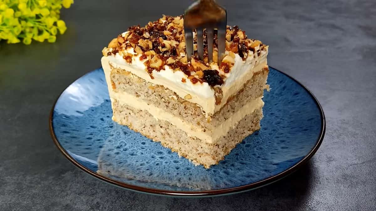 Torta sa karamelizovanim orasima recept | Stvar ukusa