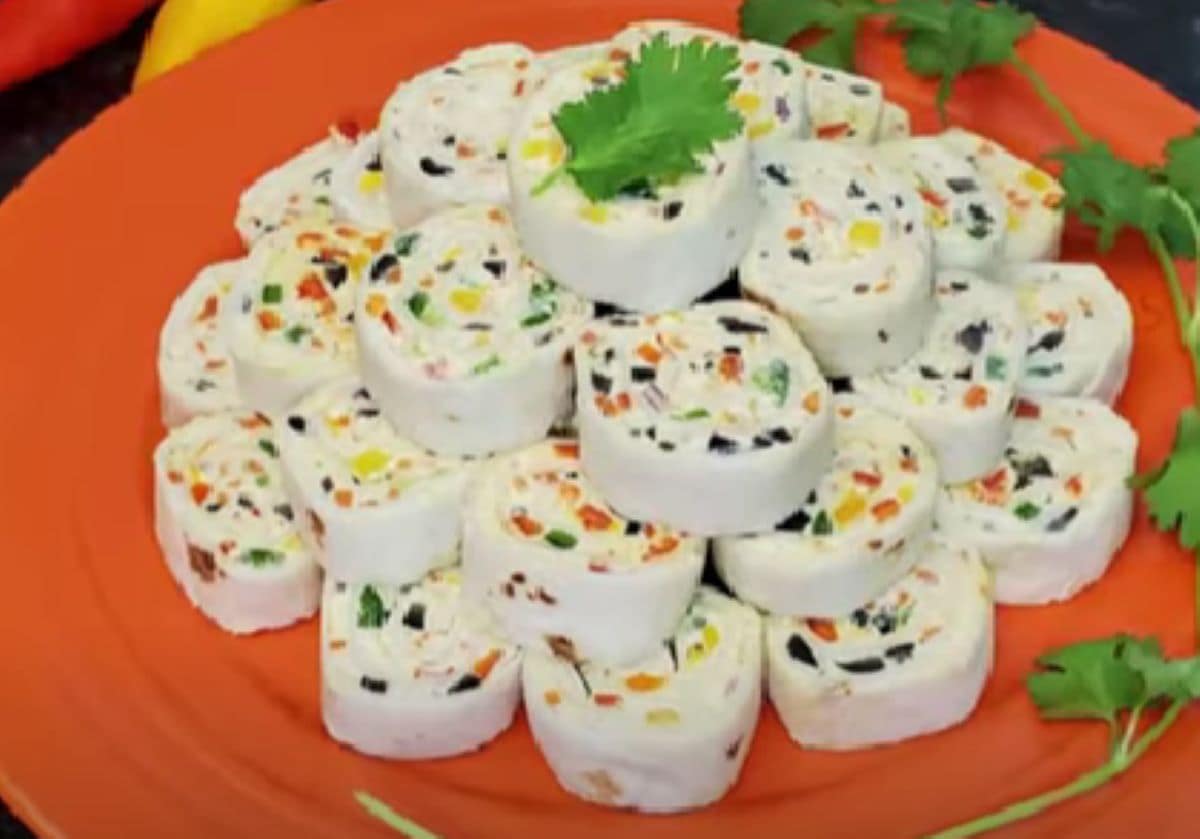 Recept za slavsko predjelo - rolat sa tortiljama i povrćem | Stvar ukusa