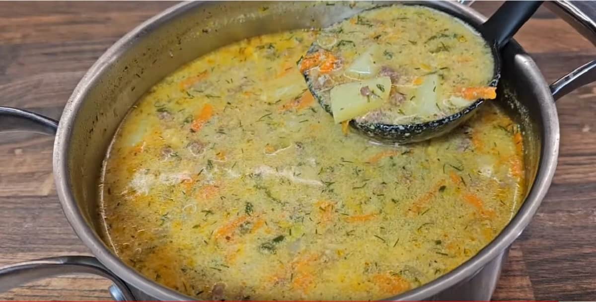 Bela čorba od mlevenog mesa recept | Stvar ukusa