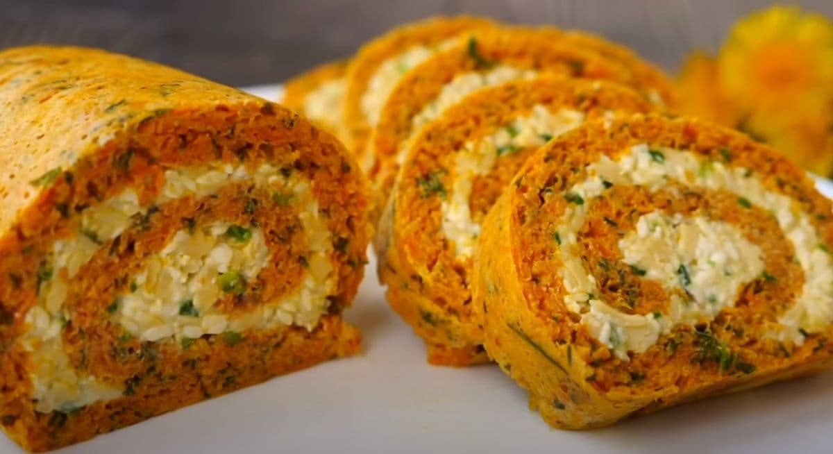 Recept za rolat od šargarepe i sira | Stvar ukusa