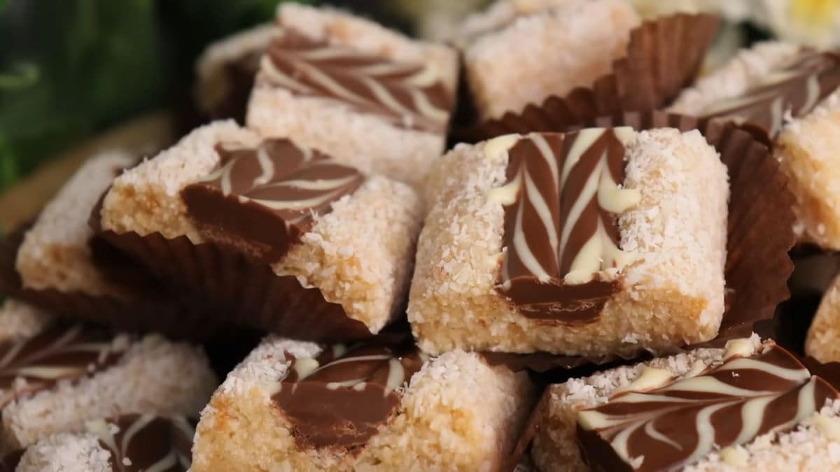 Recept za sitne kolače sa kokosom i čokoladom | Stvar ukusa