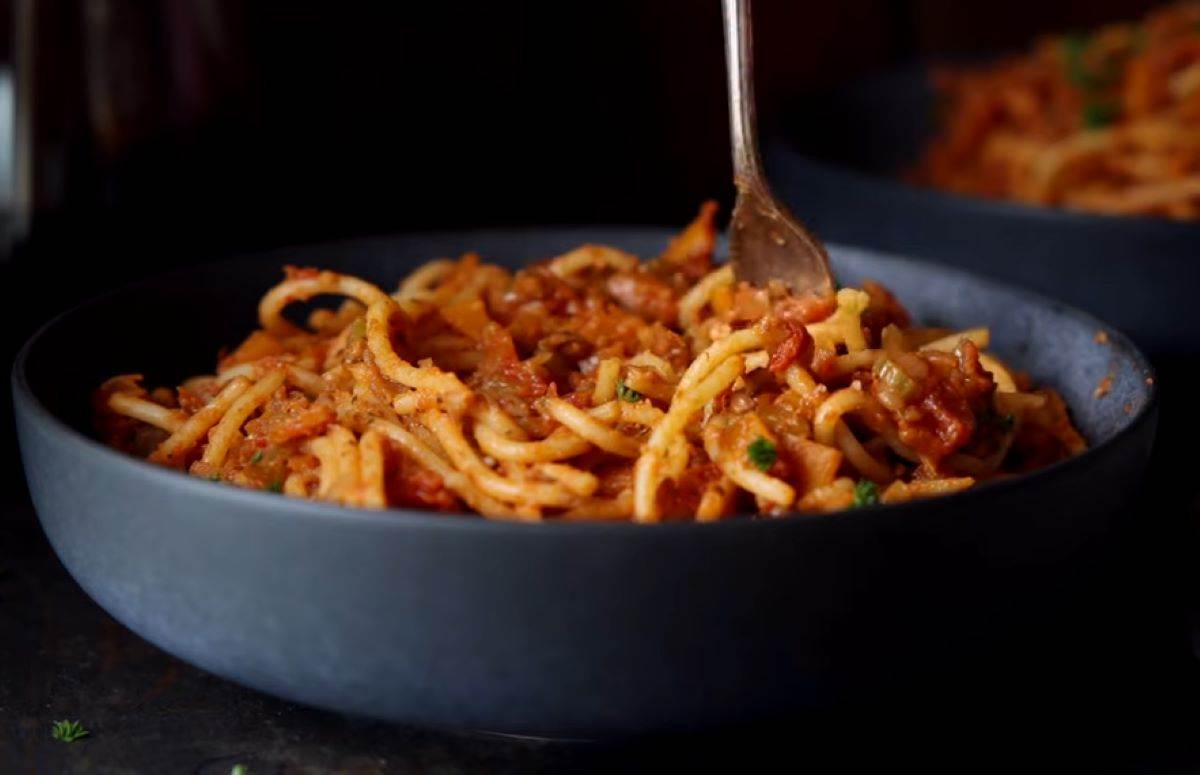 Recept za posne špagete bolonjeze | Stvar ukusa