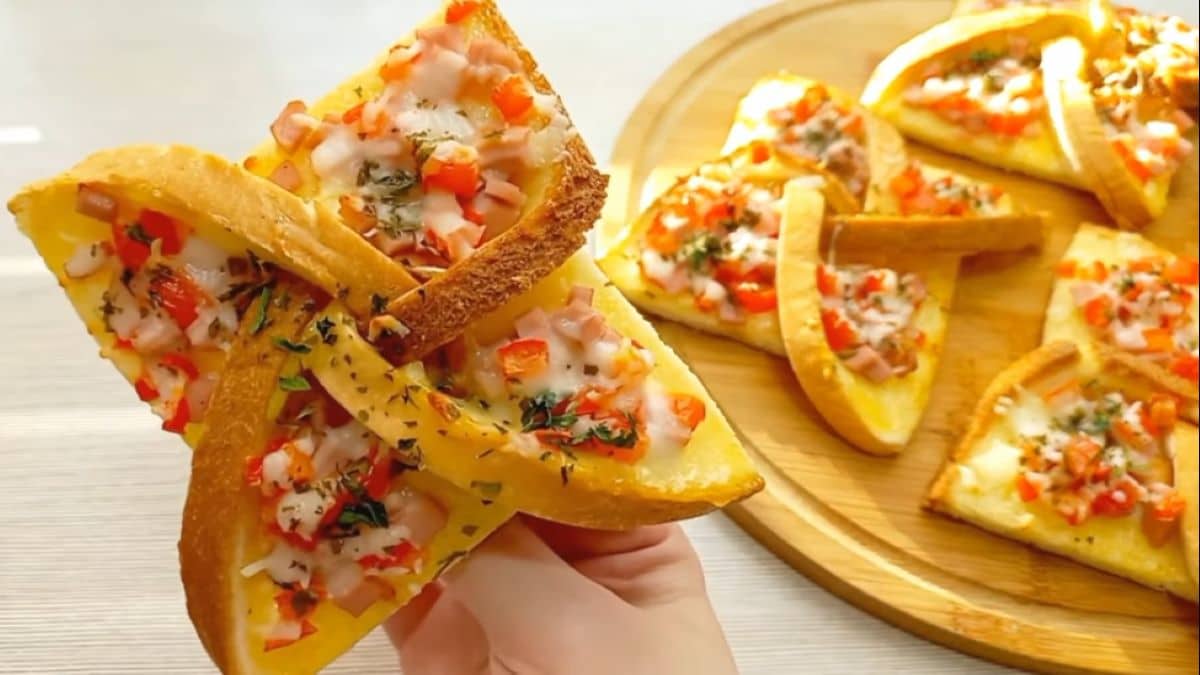 Recept za picu od tost hleba spremnu za 10 minuta | Stvar ukusa