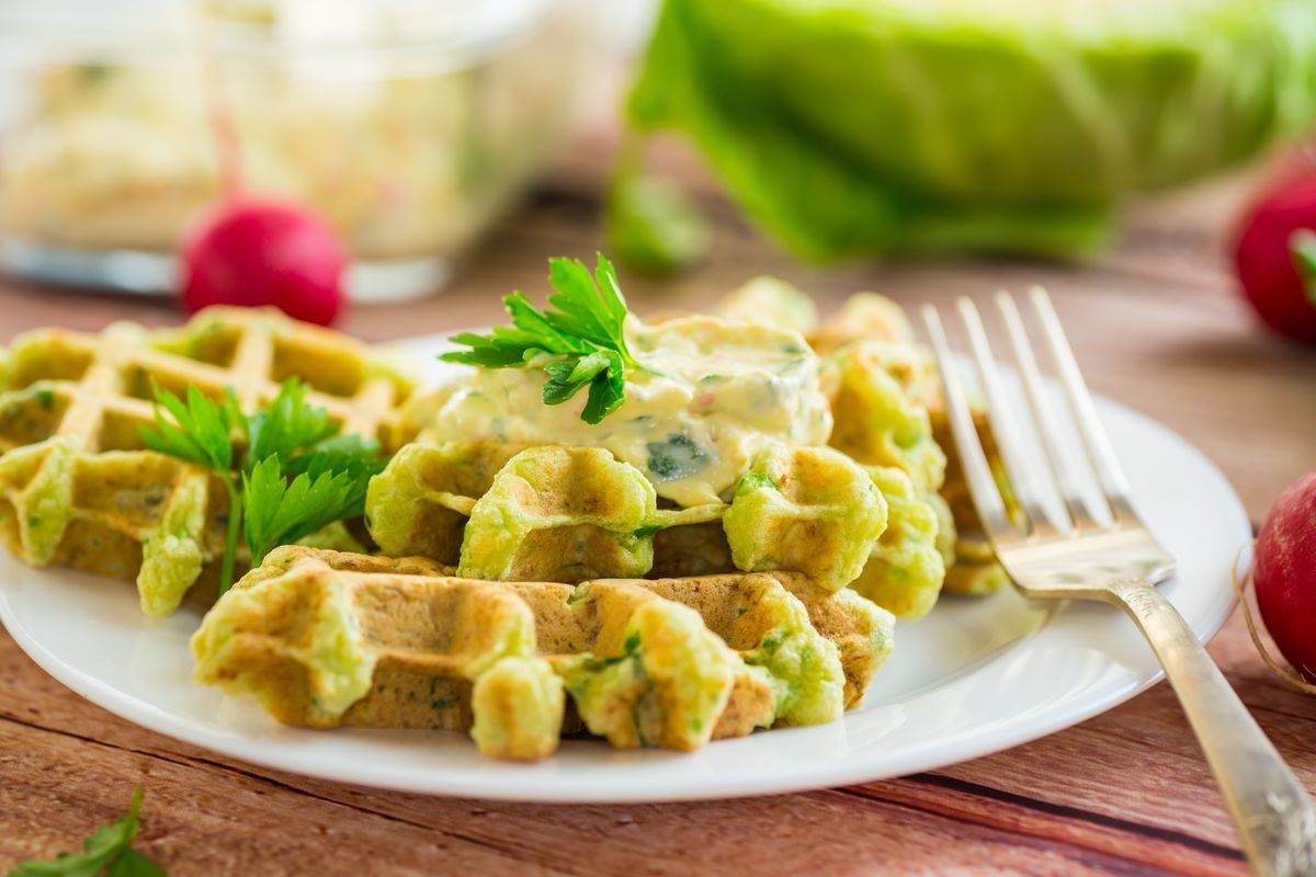 Recept za slane vafle sa peršunom | Stvar ukusa
