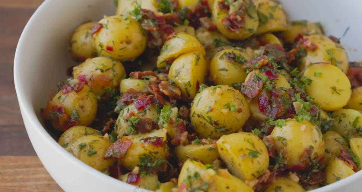 Recept za krompir salatu sa slaninom | Stvar ukusa