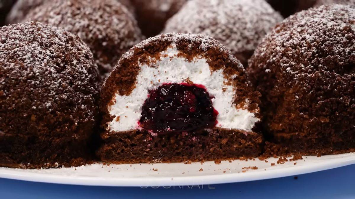 Recept za mančmelou sa musom od maline u sredini | Stvar ukusa