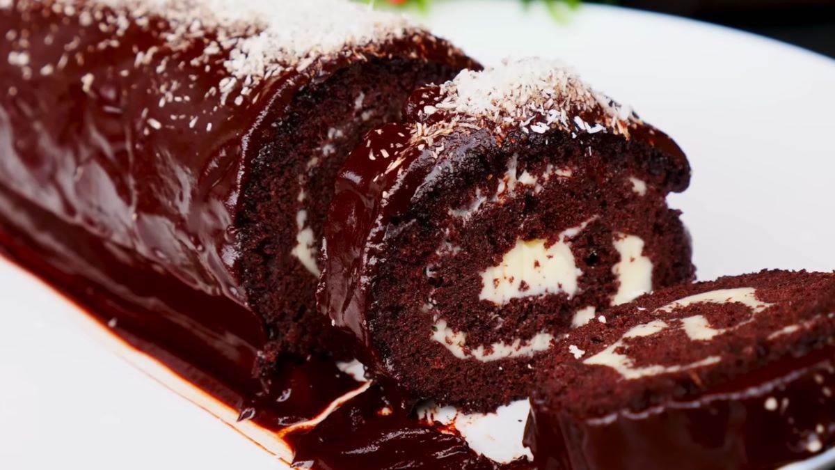 Recept za čokoladni rolat sa kremastim filom | Stvar ukusa
