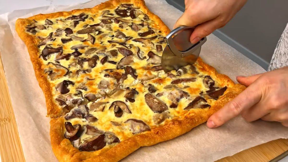 Recept za najbržu pitu sa pečurkama | Stvar ukusa