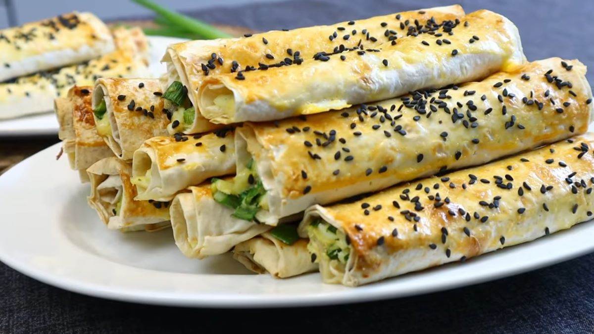 Recept za brzinske pita rolnice sa prazilukom i kuvanim jajima | Stvar ...