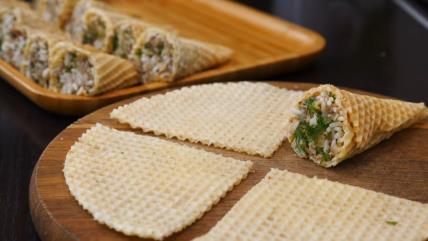 Slavsko predjelo - recept za pohovane i punjene oblande | Stvar ukusa